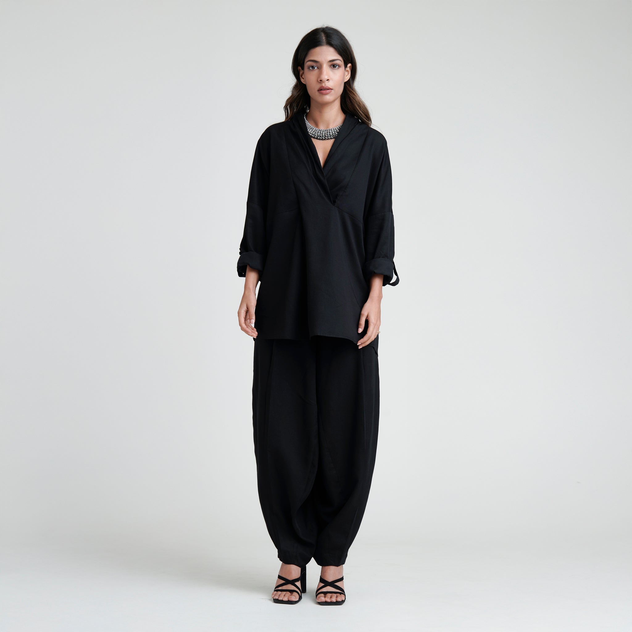VALENTINA DRAPED TOP – Forest of Chintz